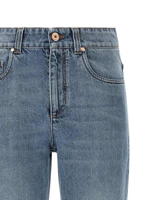 Brunello Cucinelli Retro Denim Jeans - Blue