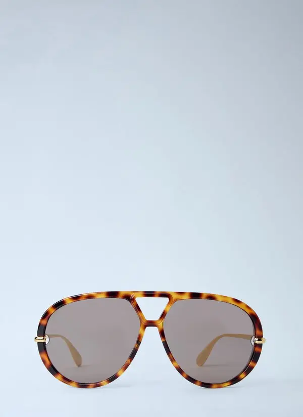 Bottega Veneta Aviator Sunglasses - Brown