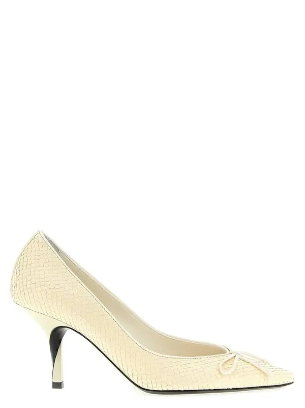 Jacquemus Les Escarpins Tourni' Pumps - Cream