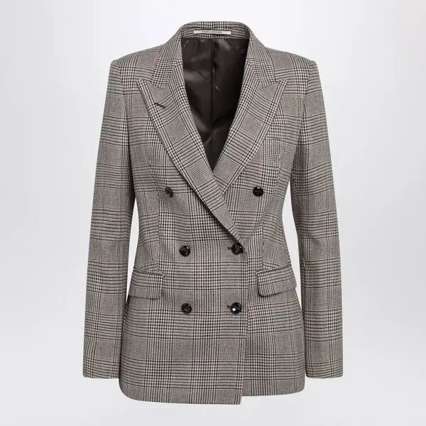 Tagliatore Prince Of Wales Double-breasted Jacket - Brown