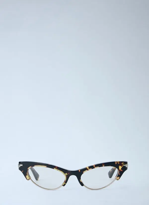 Bottega Veneta Angle Cat Eye Sunglasses - Brown