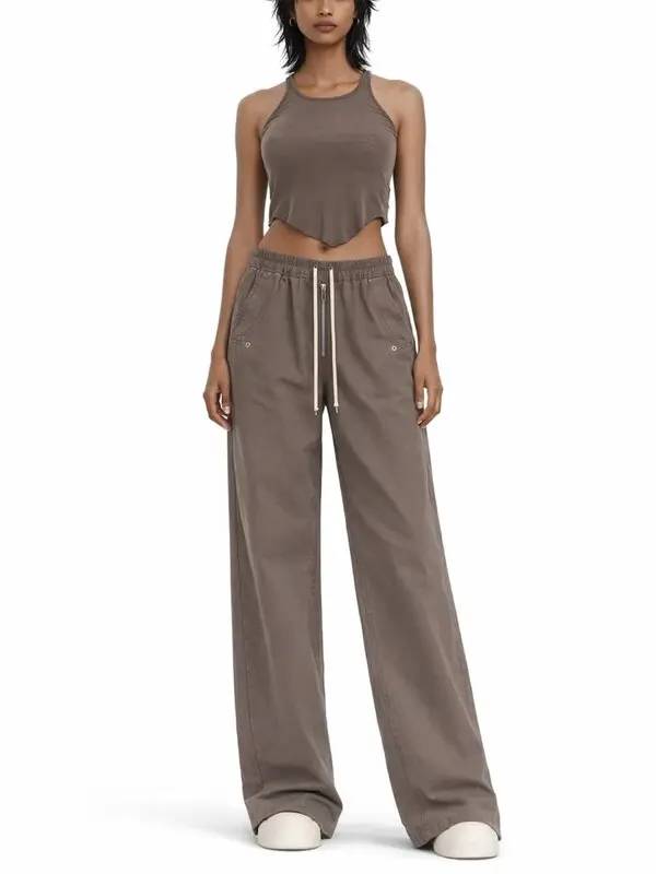 Rick Owens Geth Belas Pants - Brown