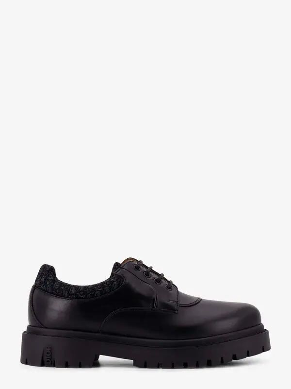 Dior Dh Dexpii Leather Lace-up - Black
