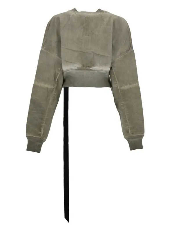 Rick Owens Denim Flight Bomber Jacket - Brown