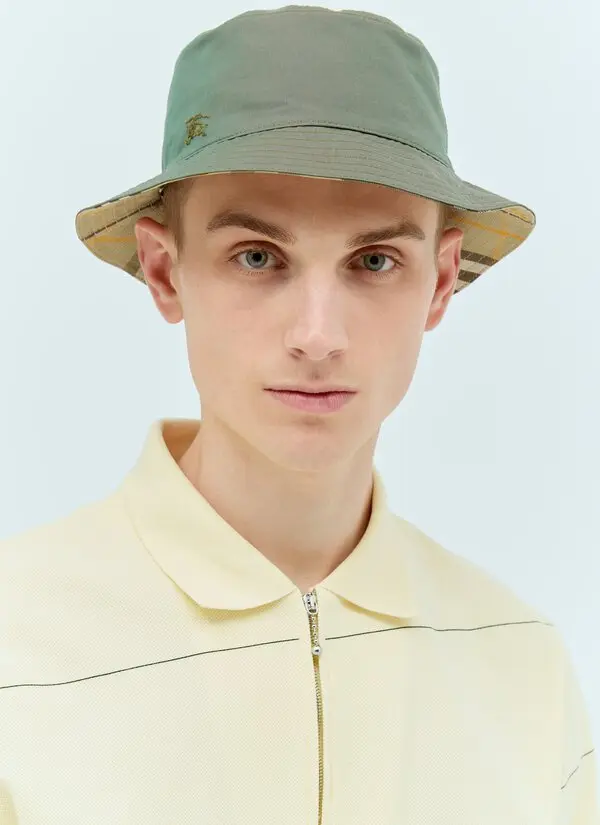 Burberry Reversible Bucket Hat - Green