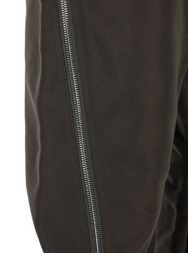 Rick Owens Bolan Banana Stretch Cotton Trousers - Brown