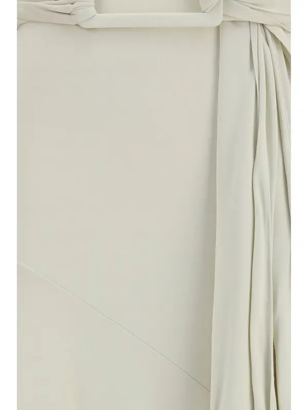 Alaïa Belted Jersey Dress