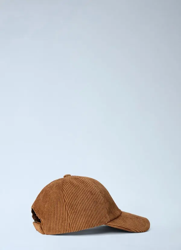 Moncler Corduroy Logo Cap