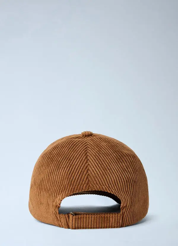 Moncler Corduroy Logo Cap