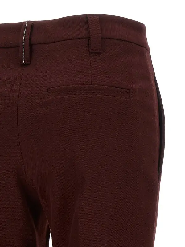 Brunello Cucinelli Monile' Detail Trousers