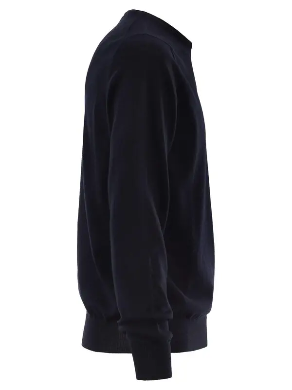 Kiton Long-sleeved Wool Crew Neck Jumper - Multicolor