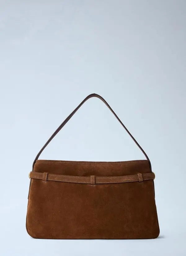 Miu Miu Medium Adventure Suede Shoulder Bag
