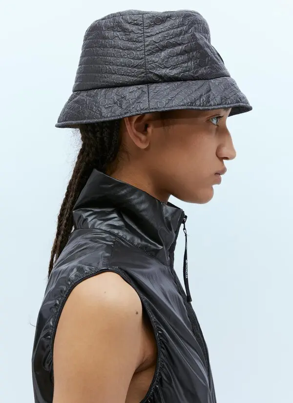 Moncler Logo Patch Bucket Hat
