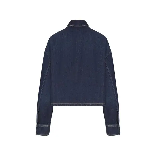 Prada Cotton Classic Collar Shirt - Blue
