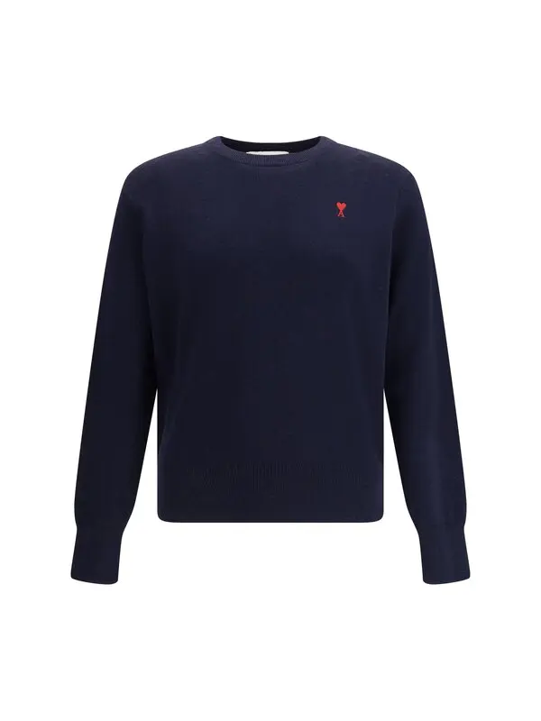 AMI Paris De Coeur Pullover - Blue