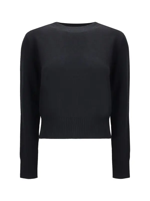 AMI Paris De Coeur Sweater - Black