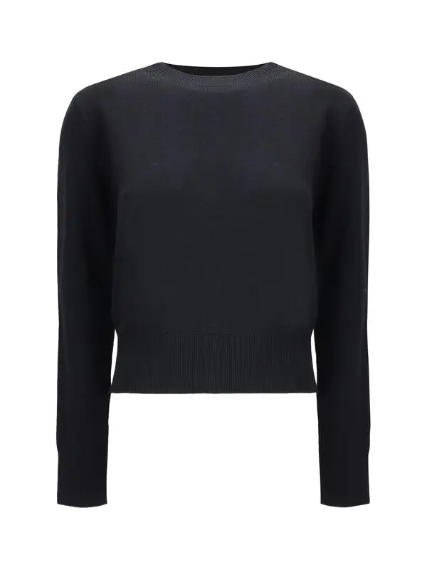 AMI Paris De Coeur Sweater - Black