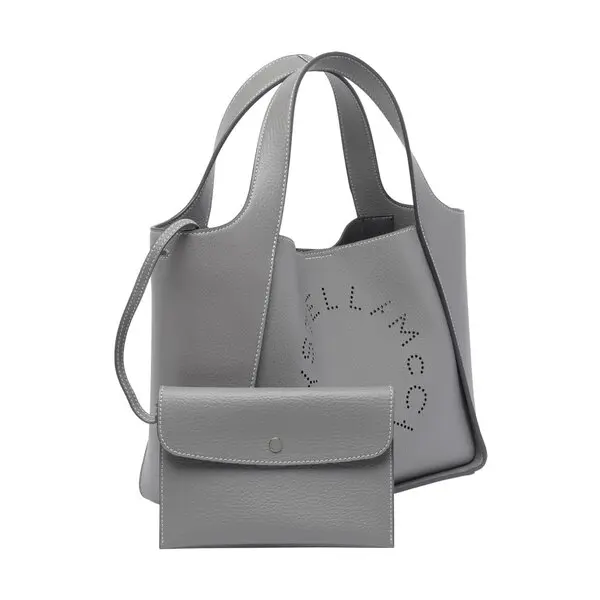 Stella McCartney Stella Logo Tote Bag - Gray
