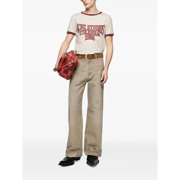 Acne Studios Neutrals T-shirts & Vests T-shirts - Cream