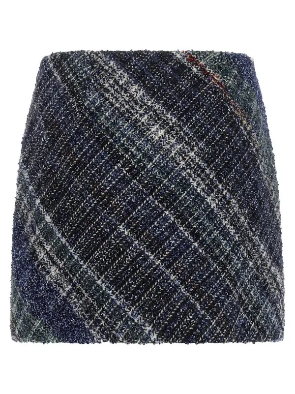 Missoni Check Wool Skirt