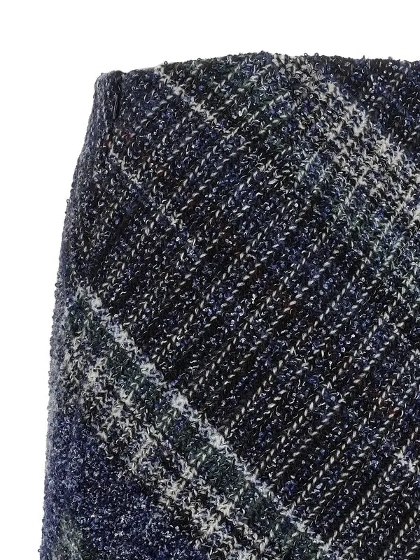 Missoni Check Wool Skirt