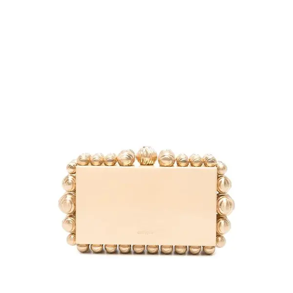Cult Gaia Beaded Clutch - Gold