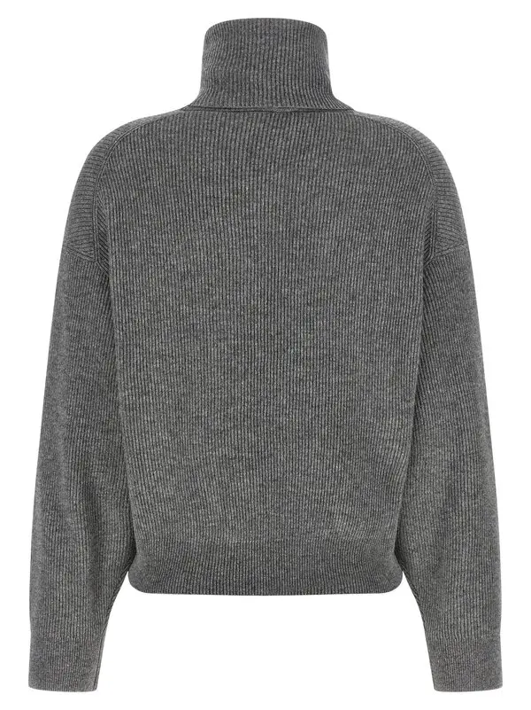 Brunello Cucinelli Ribbed Sweater - Gray