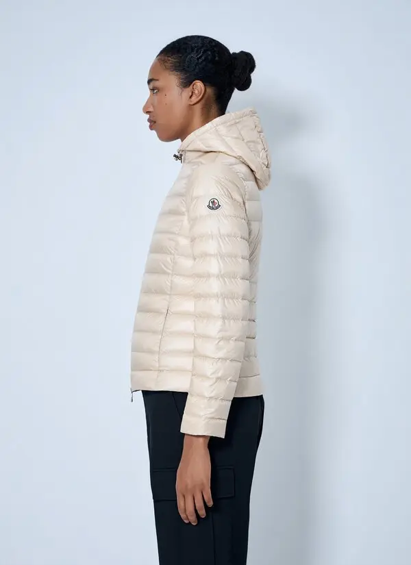 Moncler Igelhood Short Down Jacket - Cream