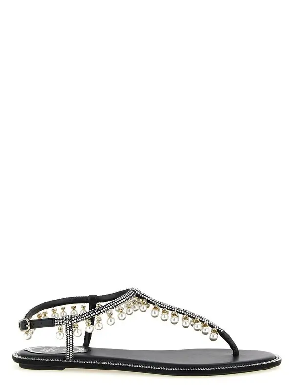 Rene Caovilla Diana Sandals - Multicolor