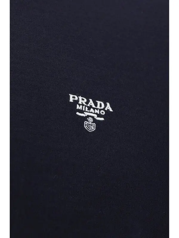 Prada Virgin Wool Polo Shirt