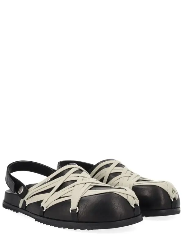 Rick Owens Mule Megalace - Black