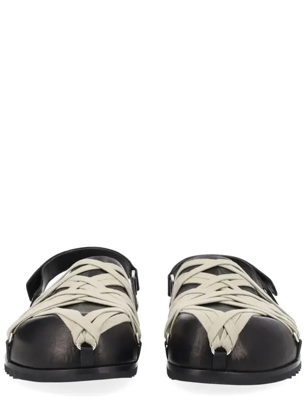 Rick Owens Mule Megalace - Black