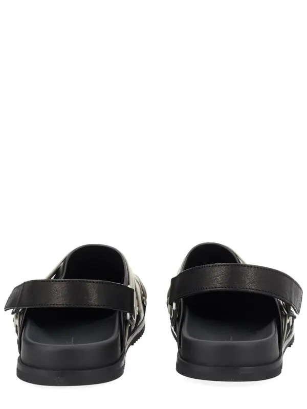Rick Owens Mule Megalace - Black