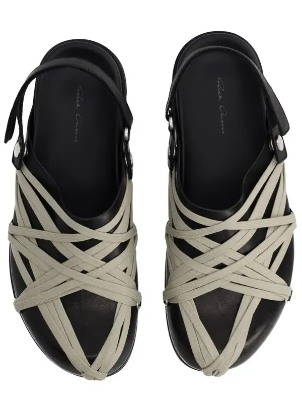 Rick Owens Mule Megalace - Black
