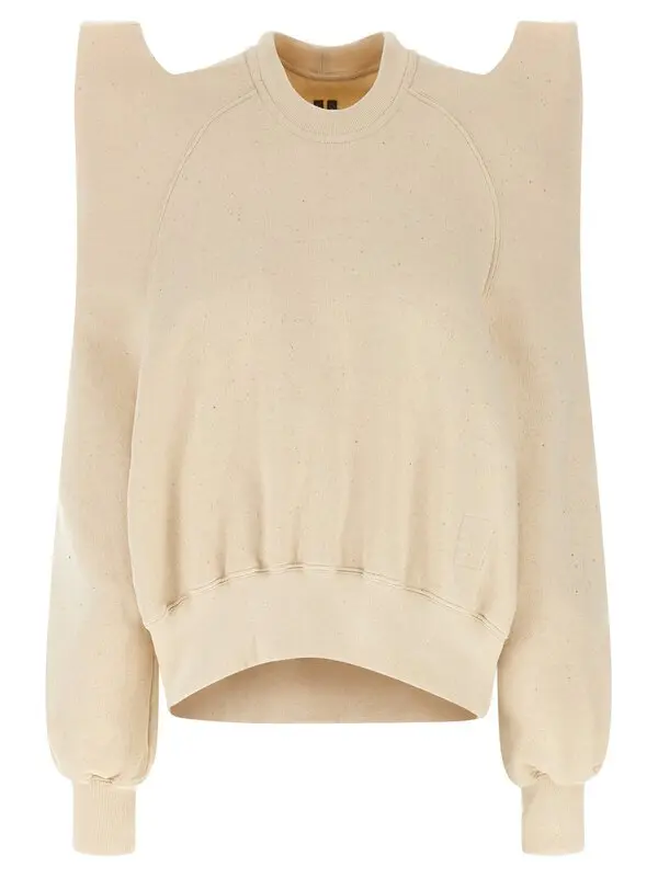 Rick Owens Tecsweat Sweatshirt - Cream