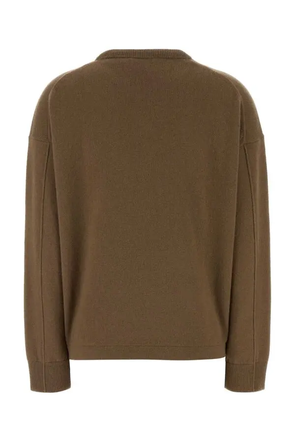 Max Mara Wool Blend Nebbie Sweater - Brown