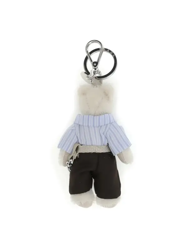 Prada Teddy Keychain - Multicolor