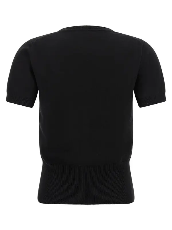 VIVIENNE WESTWOOD Bea Short-sleeved Top - Black