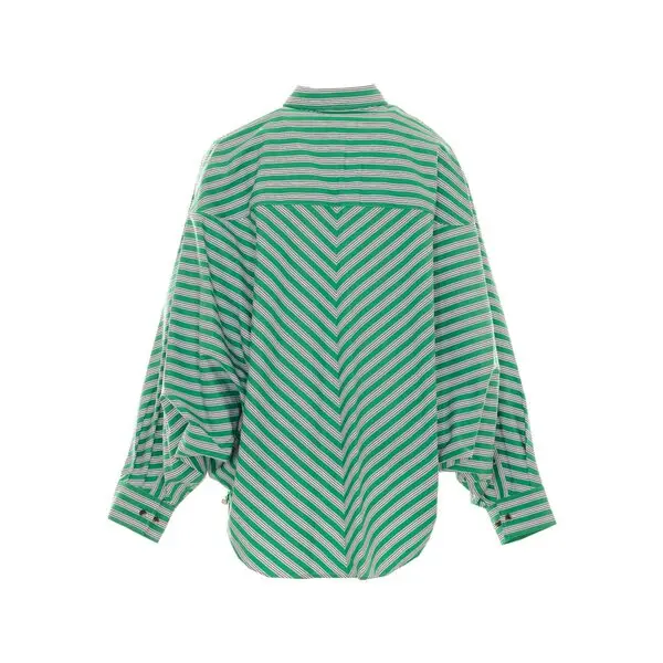 Loewe Striped Long-sleeve Shirt - Green