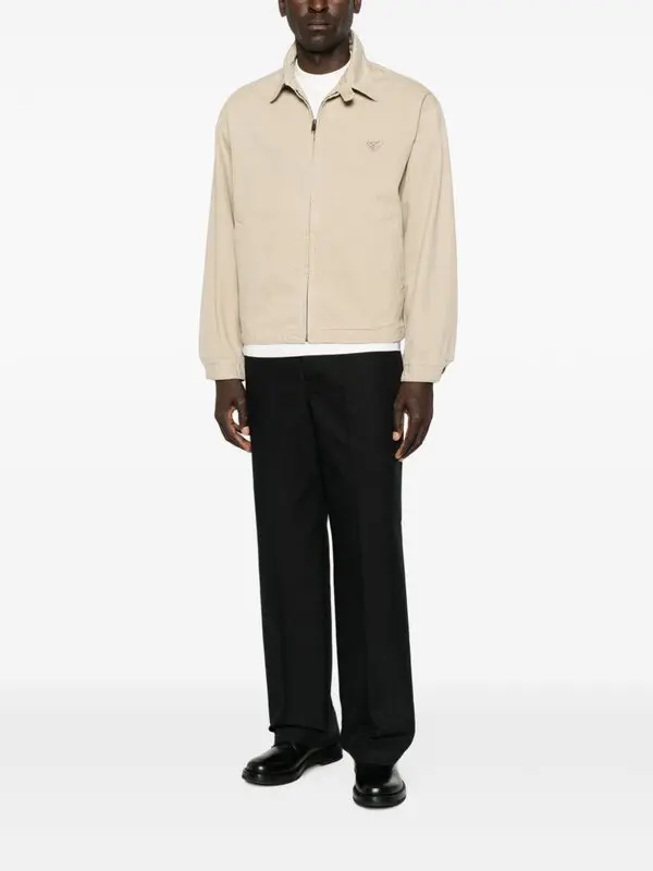 Prada Denim Cotton Blouson Jacket