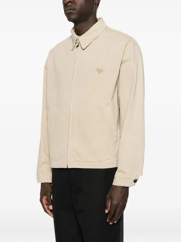 Prada Denim Cotton Blouson Jacket