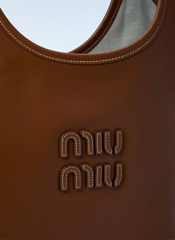 Miu Miu Ivy Leather Shoulder Bag - Multicolor