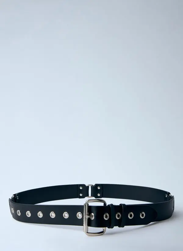 VIVIENNE WESTWOOD Bondage Leather Belt - Black