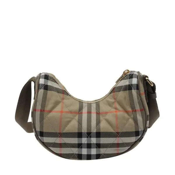 Burberry Horseshoe Crossbody Bag - Cream