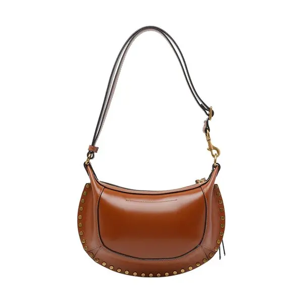 Isabel Marant Étoile Oskan Moon Shoulder Bag - Brown