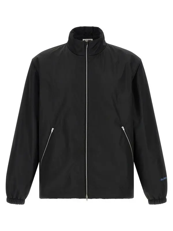 JIL SANDER Technical Taffeta Blouson - Black
