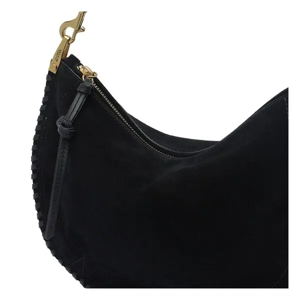 Isabel Marant Étoile Suede Oskan Soft Zip Shoulder Bag