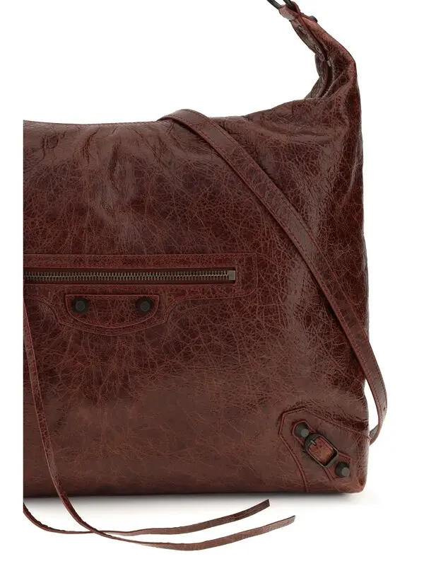 Balenciaga Medium Le City Hobo Shoulder Bag