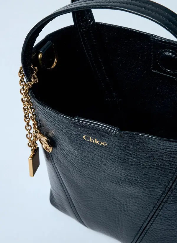 Chloé Small Spin Tote Bag - Black