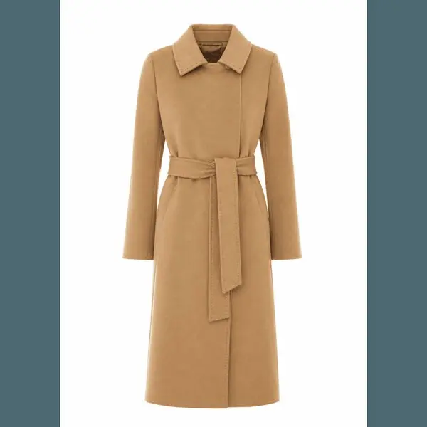 Max Mara Bcollag Wool Double-breasted Coat - Cream